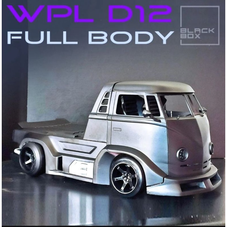 [ZARC] 3D printed WPL D12 full body kit custom by BLACKBOX | Shopee ...