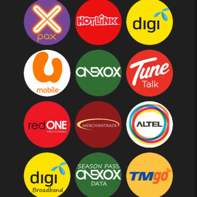 TELCO PREPAID (DIRECT TOPUP) [CELCOM, HOTLINK, UMOBILE, ONE XOX, TUNE TALK, REDONE, ALTEL, TM GO ...