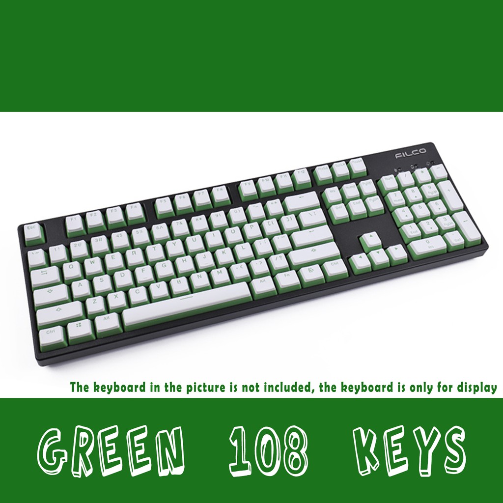 【YXWJ】108/104/87/61 Keys Razer PBT Pudding Keycaps, Double-shot ...