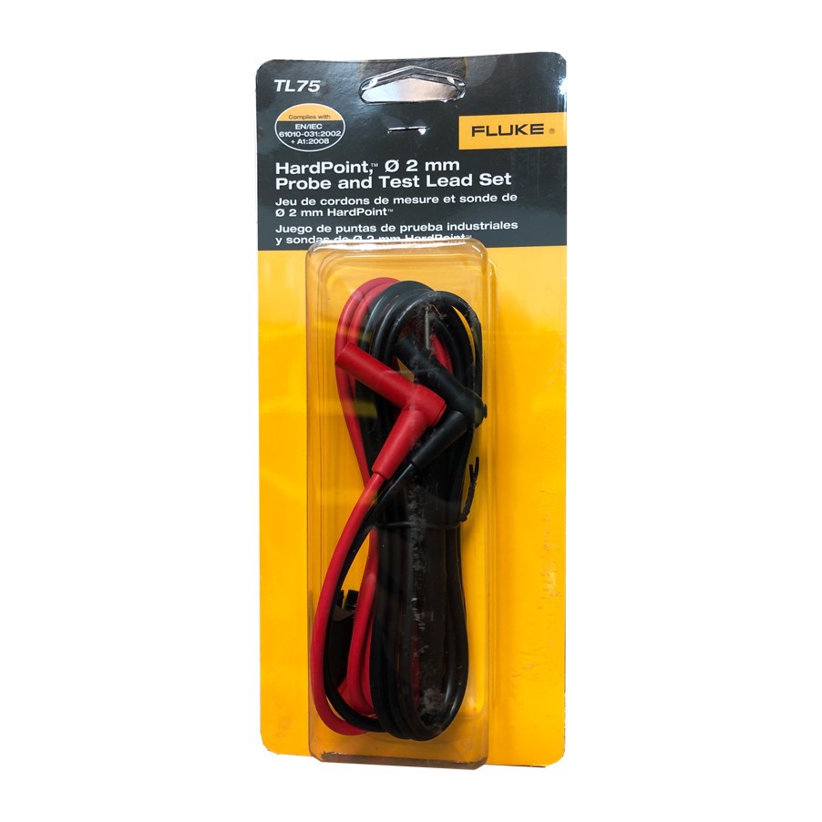 FLUKE TL75 HARD POINT TEST LEAD SET 1.5M PVC LEADS | Shopee Malaysia