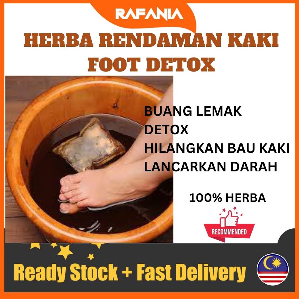 Detox Uncang Herba Rendaman Kaki Buang Toksik Lemak Angin dalam badan ...