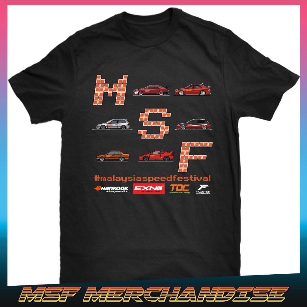 MSF Racing Pixel Tee | Shopee Malaysia