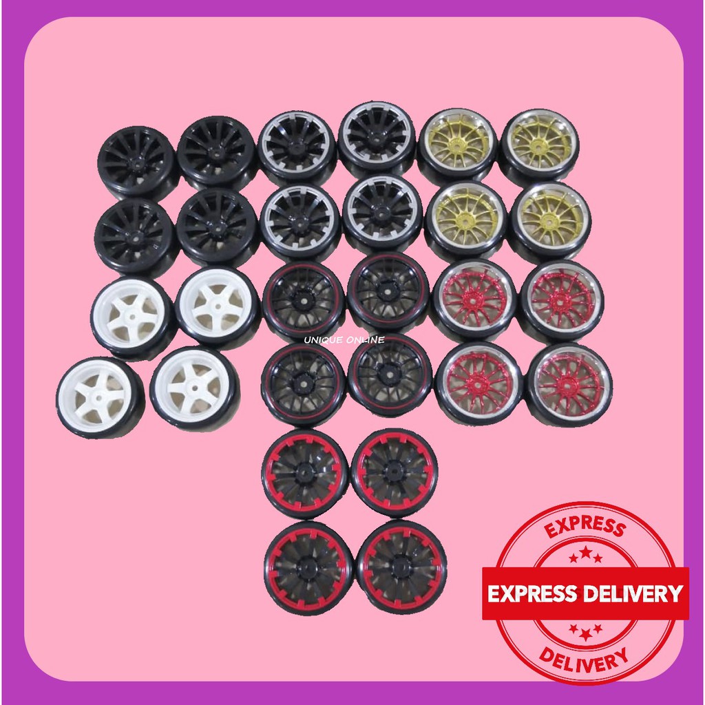 🔥 On Road Drift Tyre Hsp 1/10 Rc Car Tayar Nitro Electric 🔥 Ready Stock ...