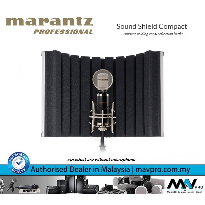 Marantz Compact, folding vocal reflection baffle (MARANTZ SOUNDSHIELD ...
