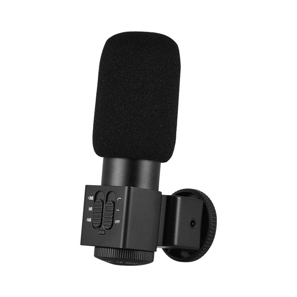 M101 Stereo Microphone Back Electret Condenser Microphone Video ...