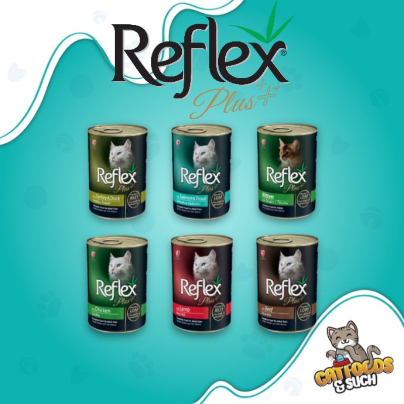 Reflex Plus Wet Cat Canned Foods (400g) | Shopee Malaysia