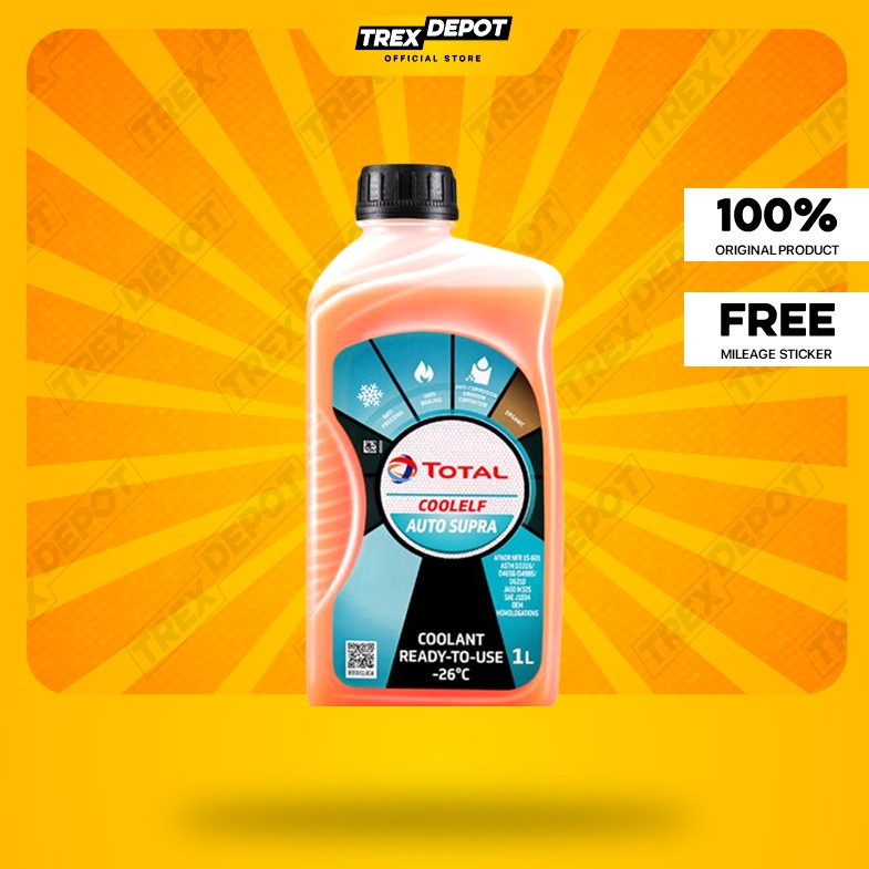 TOTAL Coolelf Auto Supra -26°C Coolant (1L) | Shopee Malaysia