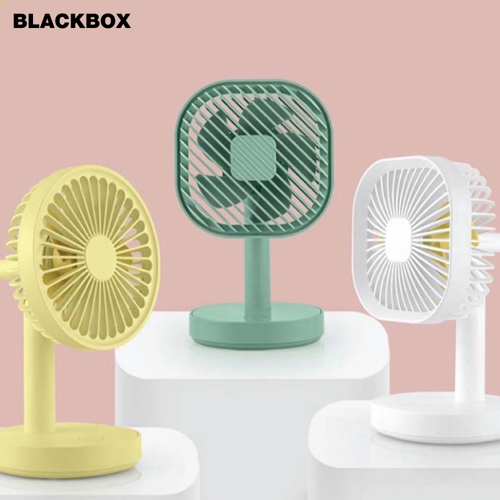 YASE YS2209A YS2209B LED Light Adjust Mini Fan USB Charging Mini Clip ...