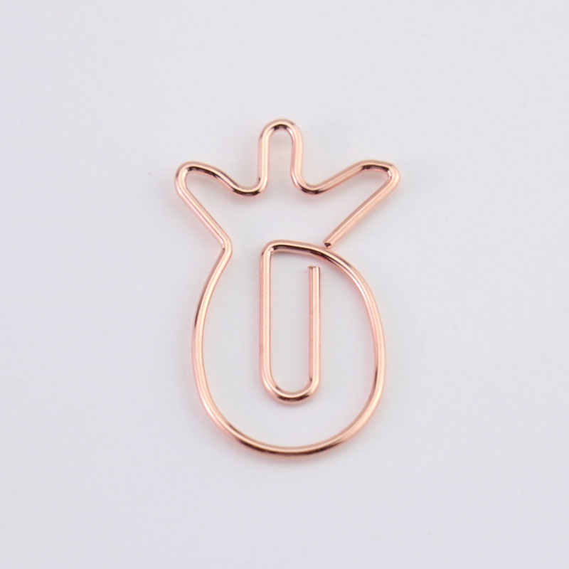 Random Rose Gold Paper Clips Bookmark Planner Tools Scrapbooking Tools ...