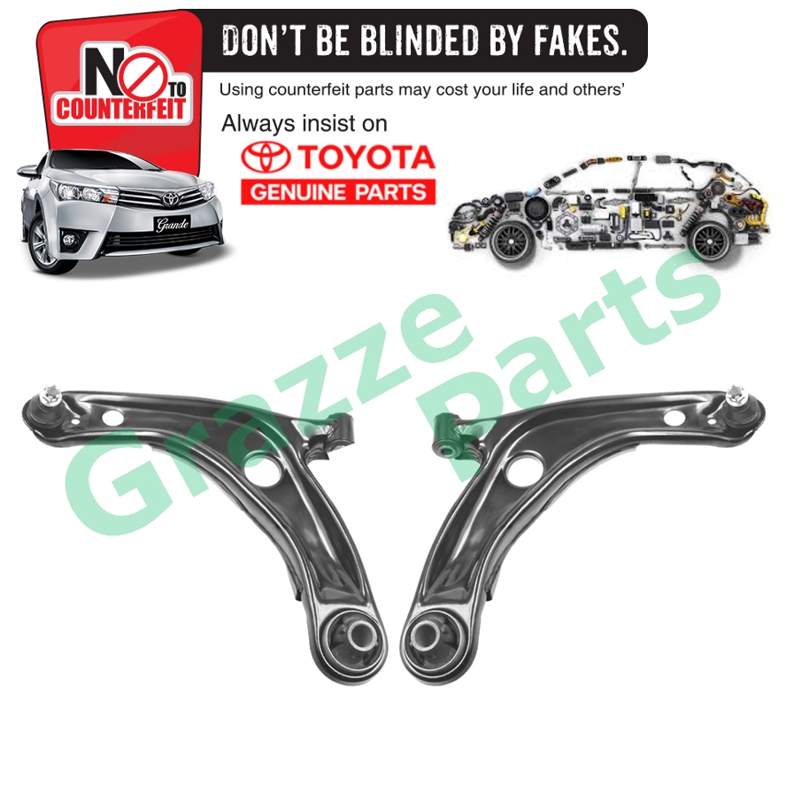 Toyota Original Front Lower Control Arm 48069-09071 Toyota Vios NCP93 ...
