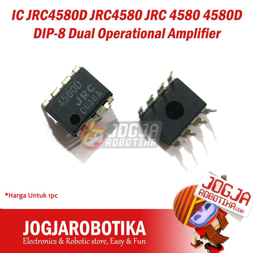 Ic JRC4580D JRC4580 JRC 4580 4580D DIP-8 Dual Operated Amplifier | Shopee Malaysia
