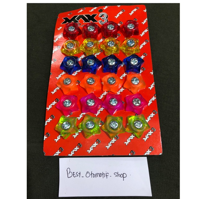 STAR MODEL NUMBER PLATE BOLT | Shopee Malaysia