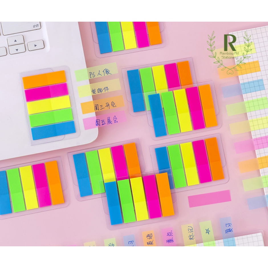 M&G Sticky Flags (5 Colours*20 Sheets) 1pack | Shopee Malaysia