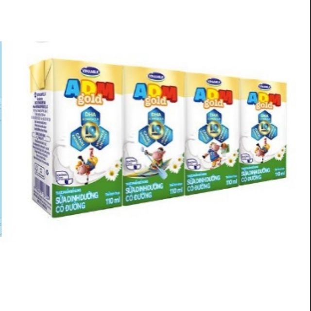 Adm gold milk (pack of 4 boxes of 110ml) | Shopee Malaysia