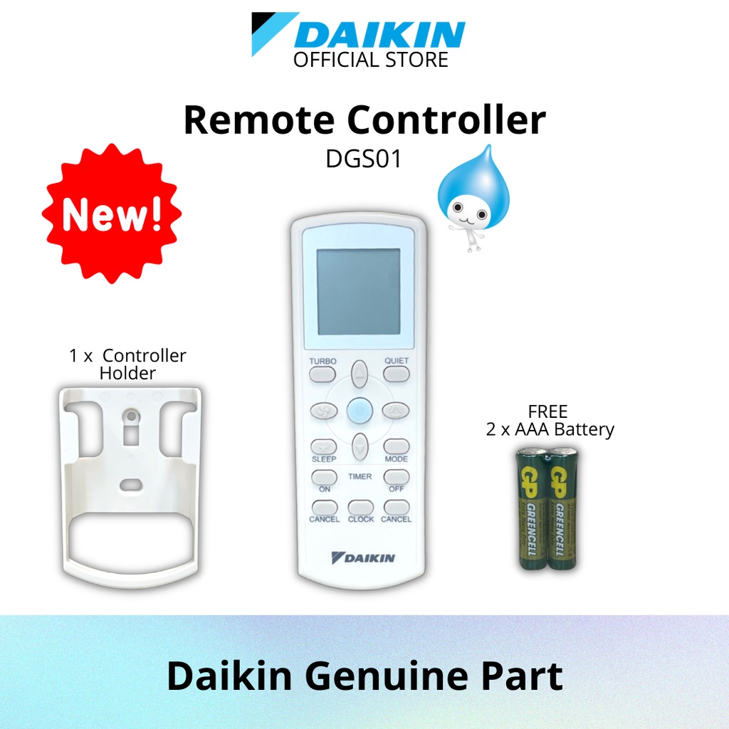 Daikin Remote Controller DGS01 | Shopee Malaysia