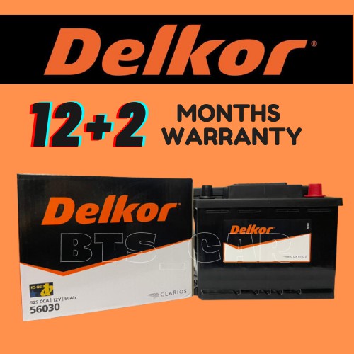 DELKOR DIN60L (DIN55L)| 56030 (CALCIUM MF) - CAR BATTERY: VOLKSWAGEN ...