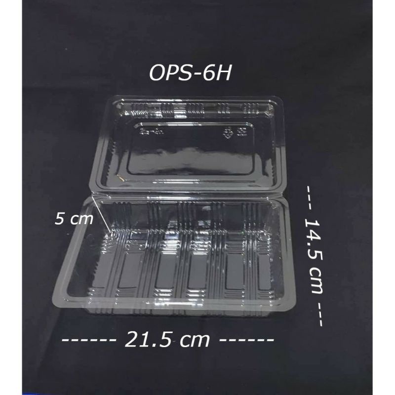 (50pcs) OP-1,2,3,5,6,9 Disposable Plastic Clear Food Box Container ...