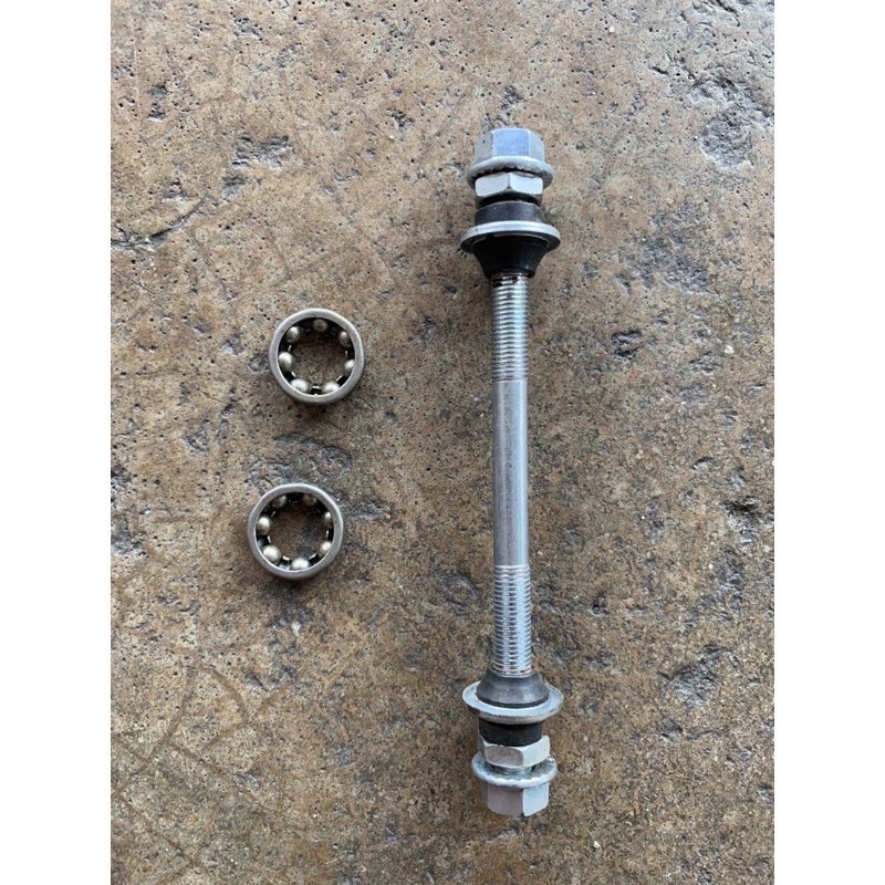 Bicycle Front Rear Hub Shaft Rear Front Axle Shaft (1pc) | Shopee Malaysia