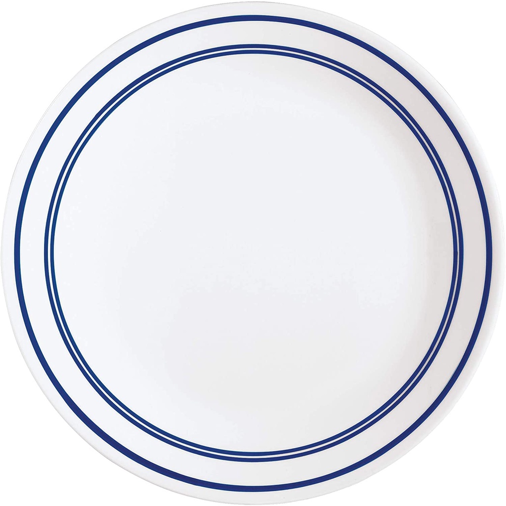(Ready Stock) Corelle Cafe Blue Lunch Plate (8.5") | Shopee Malaysia