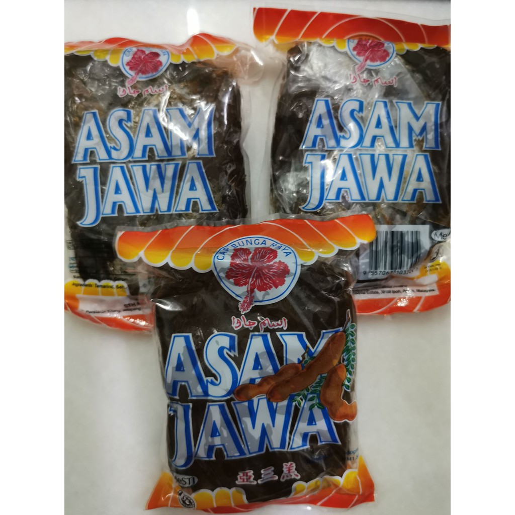 Asam Jawa - (200g x 3), Cap Bunga Raya - Halal | Shopee Malaysia