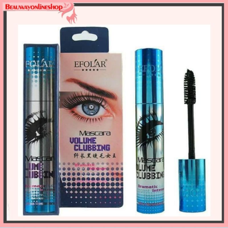 EFOLAR Volume Clubbing Mascara Melentik Panjang & Tebal💥💥 | Shopee Malaysia