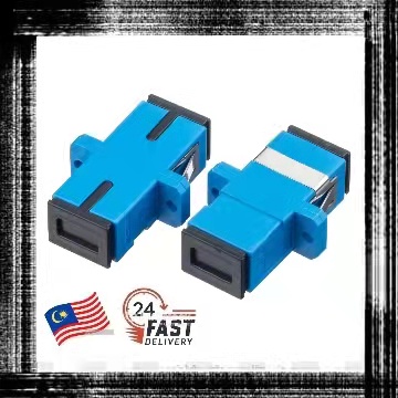 SC Simplex Single-mode Fiber optic Adapter | Shopee Malaysia