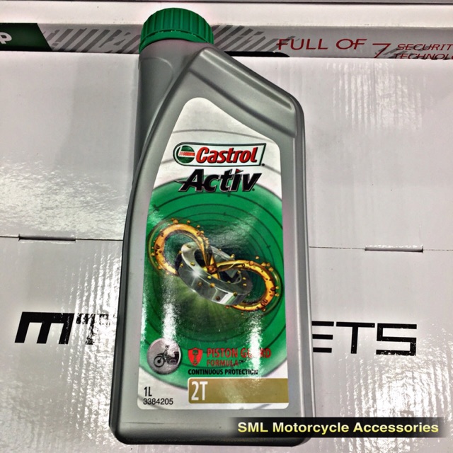CASTROL 2T Activ (CASTROL LUBRICANTS MOTORCYCLE) | Shopee Malaysia