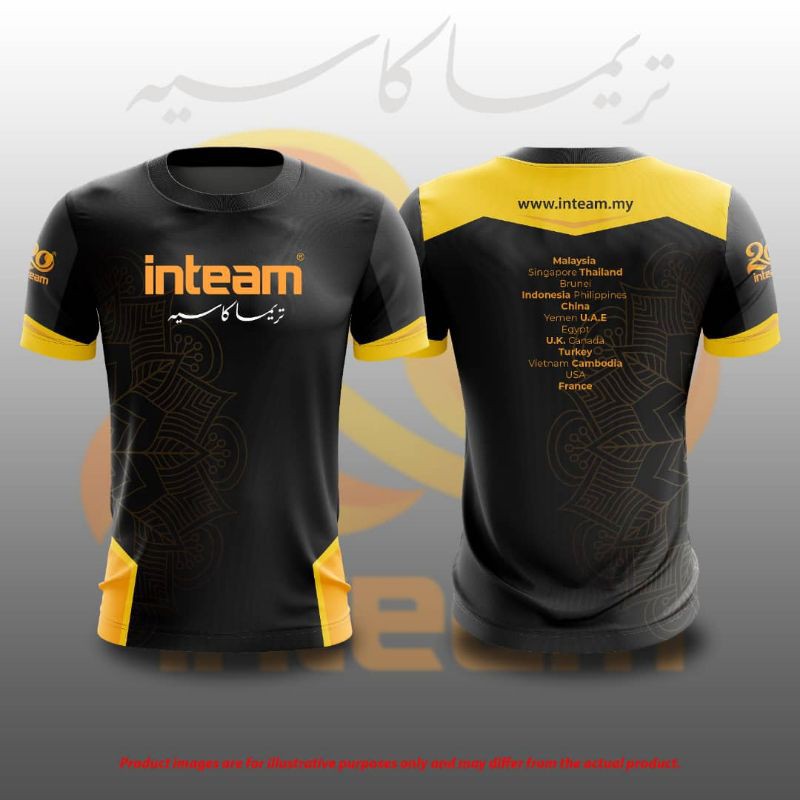 Baju T-Shirt Inteam Exclusive | Shopee Malaysia