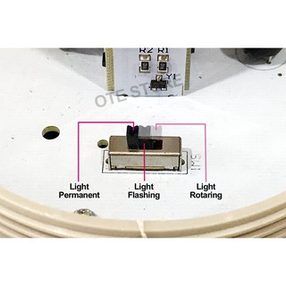TKK LTE-1101 Multi Range Voltage LED Warning Light (Red / Yellow) (12 ...