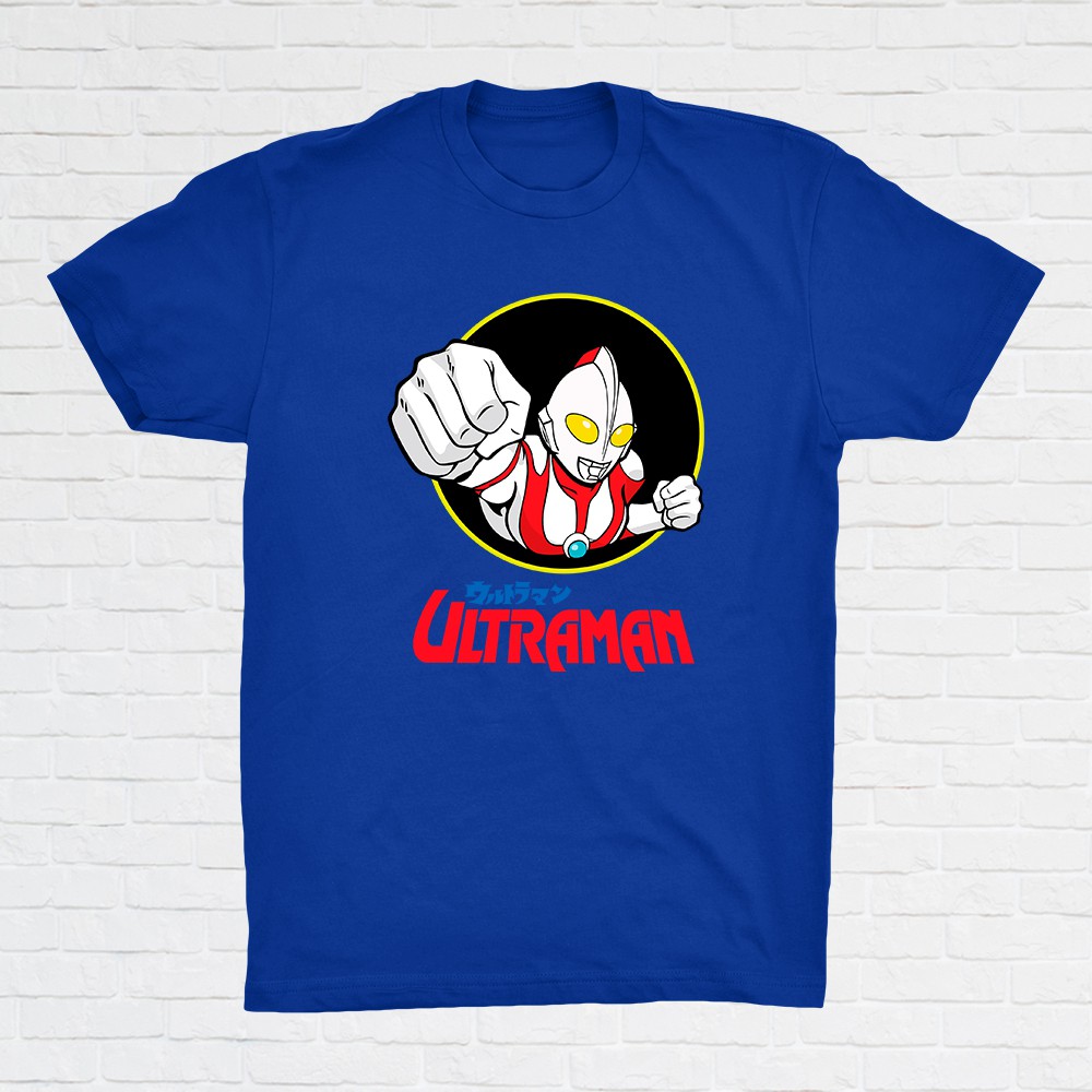 Ultraman Logo anime T-Shirt Unisex Tee Streetwear Cotton | Shopee Malaysia