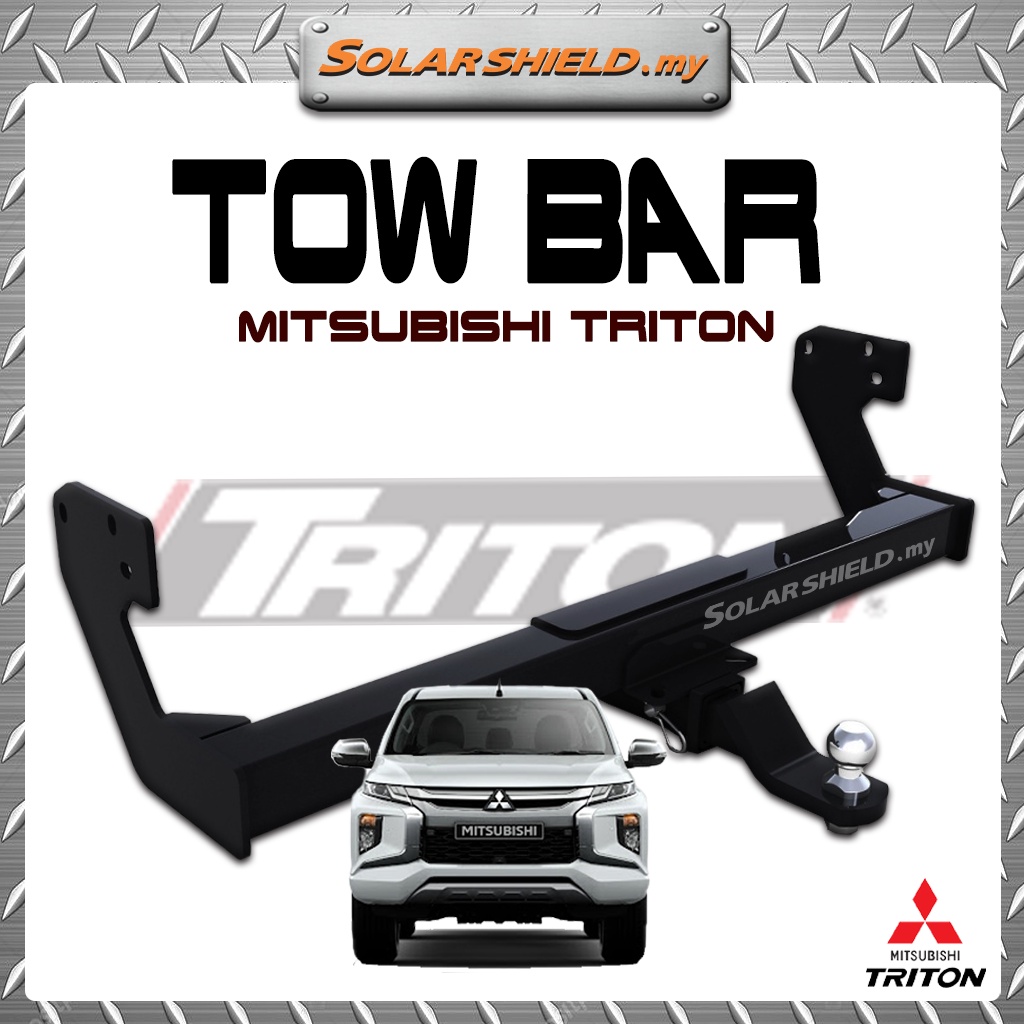Mitsubishi Triton 2015-2024 4x4 Rear Tow Bar Towing Bar | Shopee Malaysia