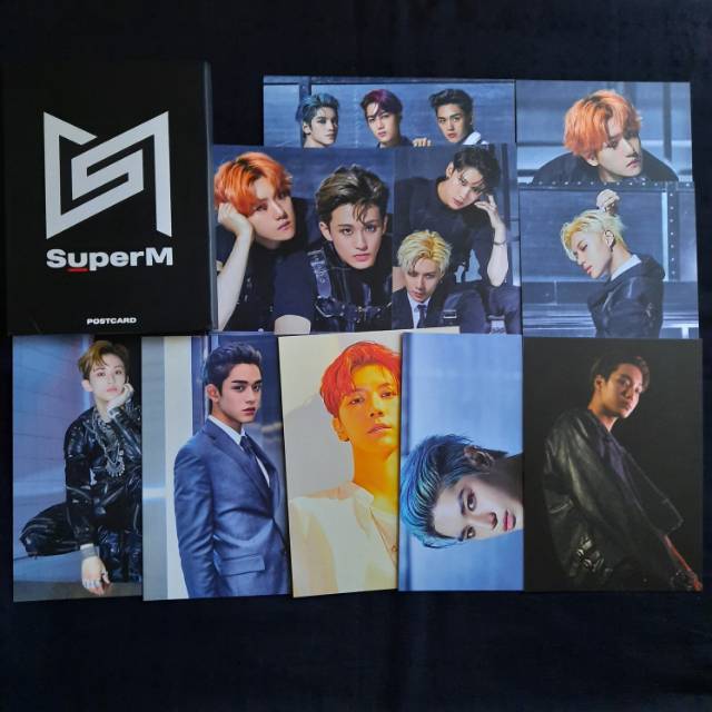 [OFFICIAL Goods] SUPER M - POSTCARD US EDITION USA | Shopee Malaysia