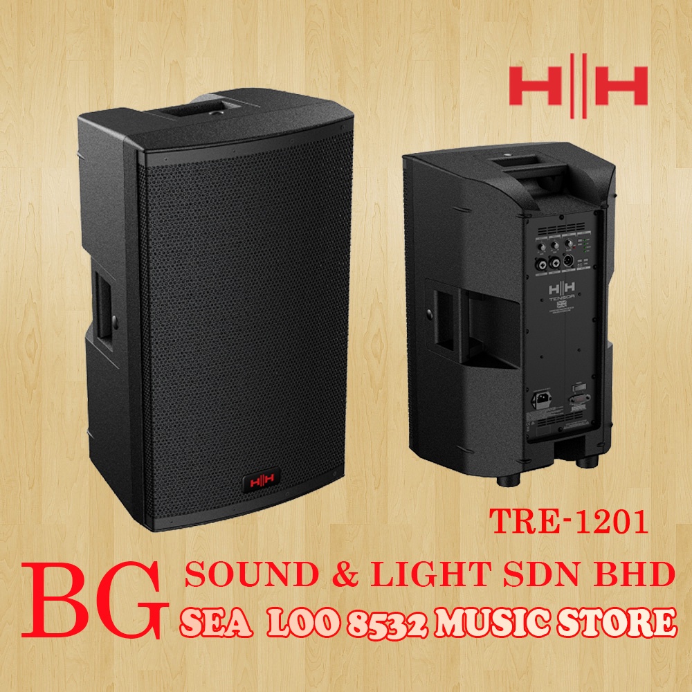 HH ELECTRONICS TRE-1201 / TRE1201 TENSOR SERIES 12 INCH ACTIVE ...
