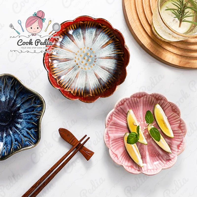 [Cook Pedia] 🔥 READY STOCK 🔥 GREEN LOTUS WAVY/PINK LOTUS FLOWER/MAROON ...