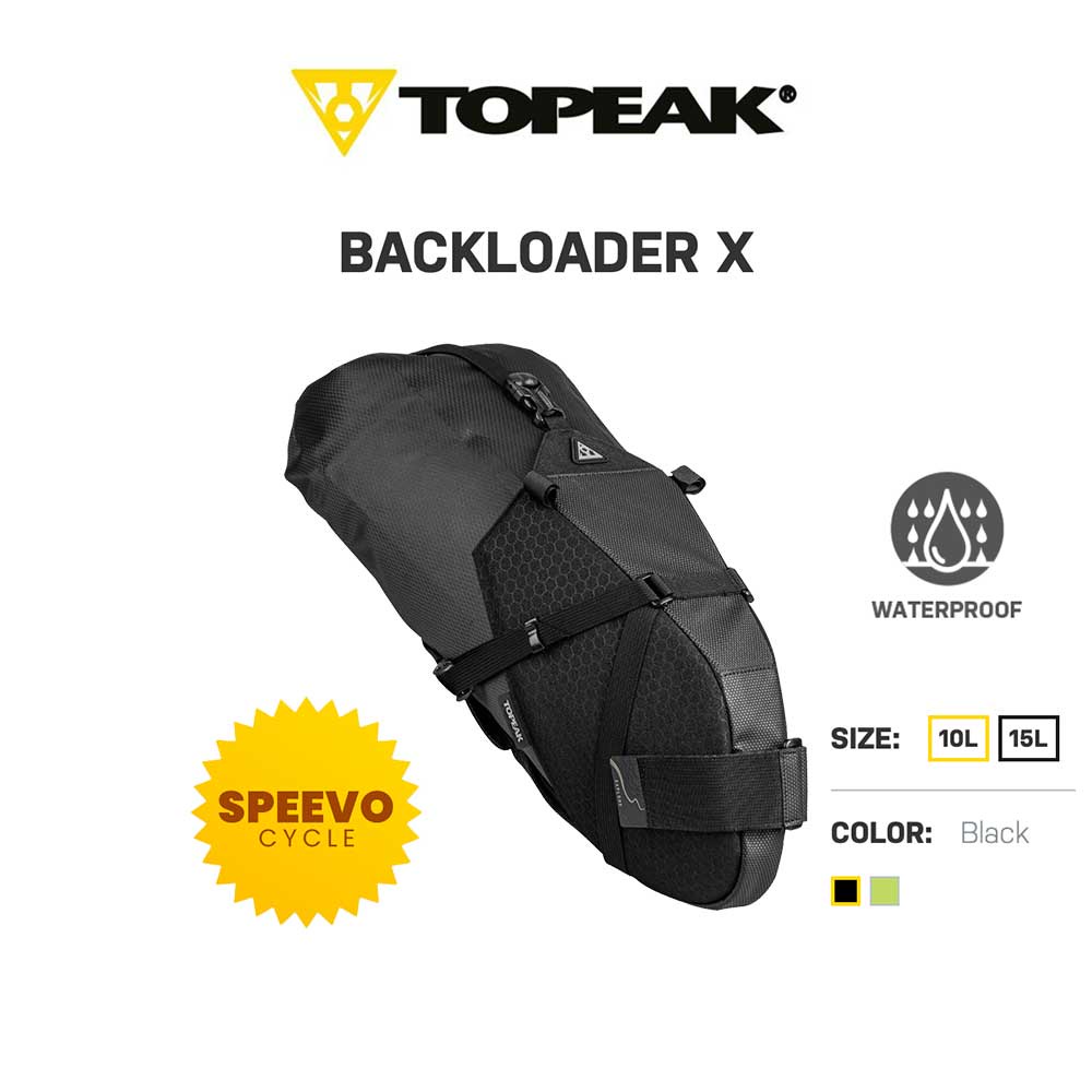 TOPEAK BACKLOADER X BIKEPACKING BICYCLE CYCLING BAG - 10L 15L ...