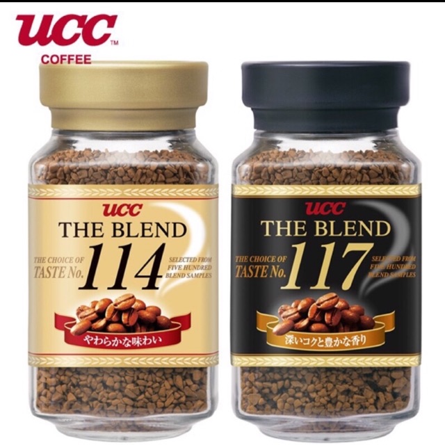 UCC 114 / 117 The Blend instant coffee 90g (Japan) | Shopee Malaysia