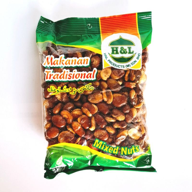 ( READY STOCK ) H&L Kacang Makanan Tradisional Mixed Nuts 350g | Shopee ...