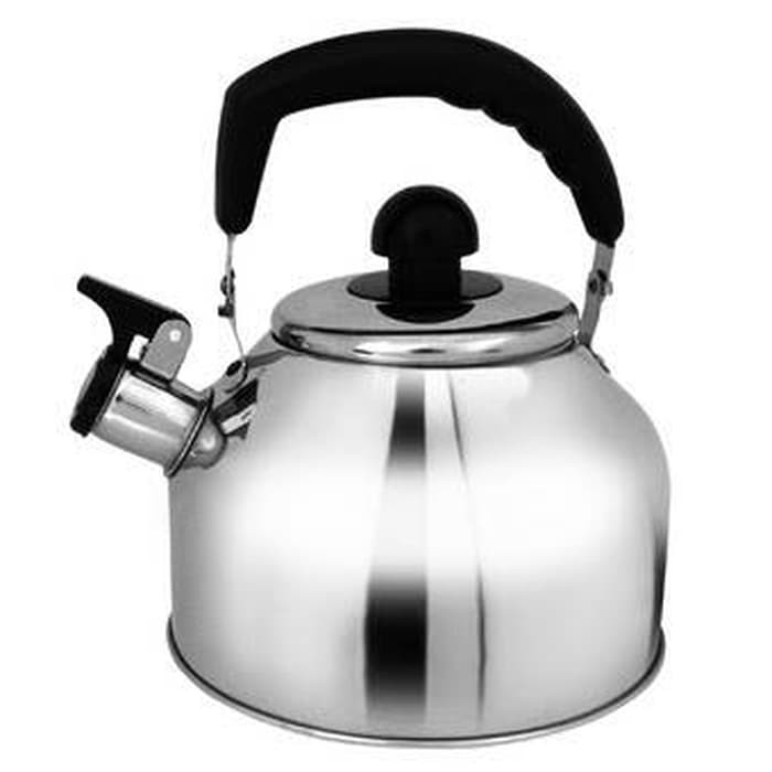 Whistling Kettle / 4 Liter Imperial Corner Stainless Kettle | Shopee ...