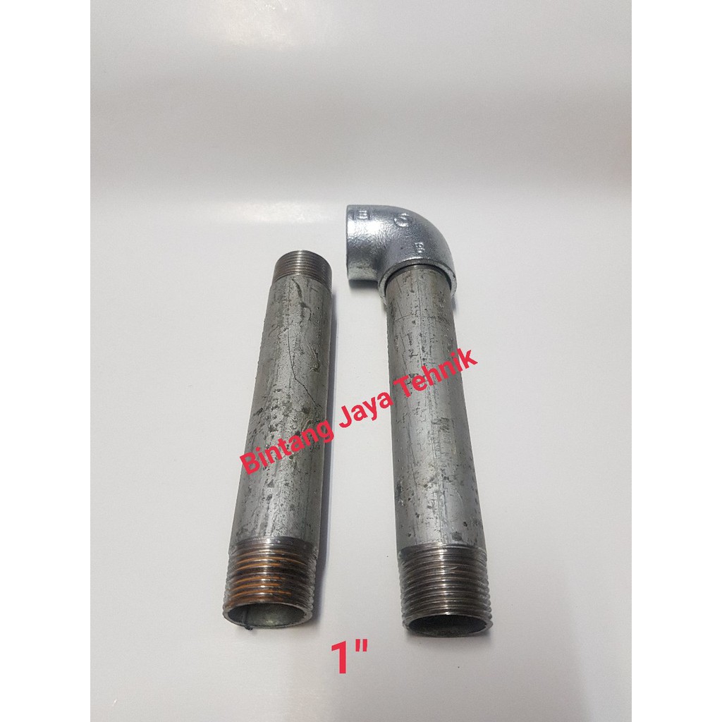 Neple PIPE 1" x 10cm GALVANIZED / NEEPLE PIPE 1" x 10cm GALVANIZED ...
