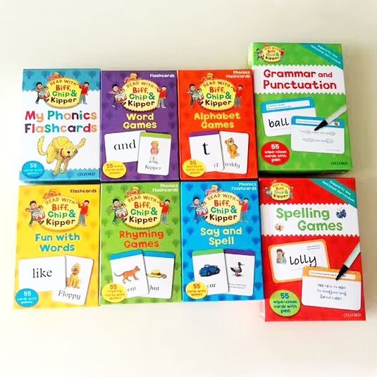 🇬🇧Oxford Reading Tree Flashcards, Set of 8 flashcard sets | Shopee Malaysia