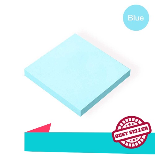 3 * 3 Inch Color Square Sticky Notes 100 Sheets Self-Stick Notepad Memo ...