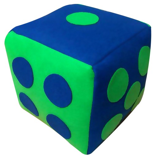 GIANT DICE DADU GERGASI BLUE + GREEN | Shopee Malaysia