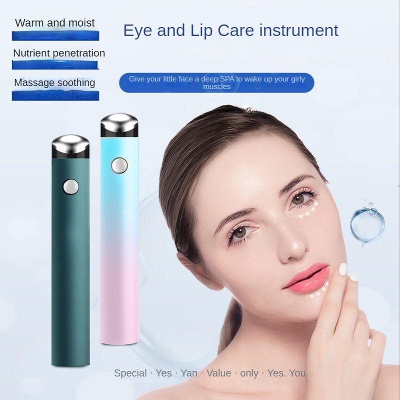 Mini Electric Eye Cream Introducer, Pink Eye and Lip Care Device, Eye ...