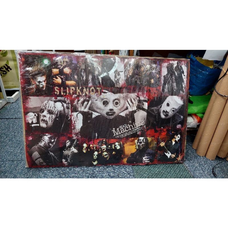 POSTER BAND SLIPKNOT COLLAGE | Shopee Malaysia