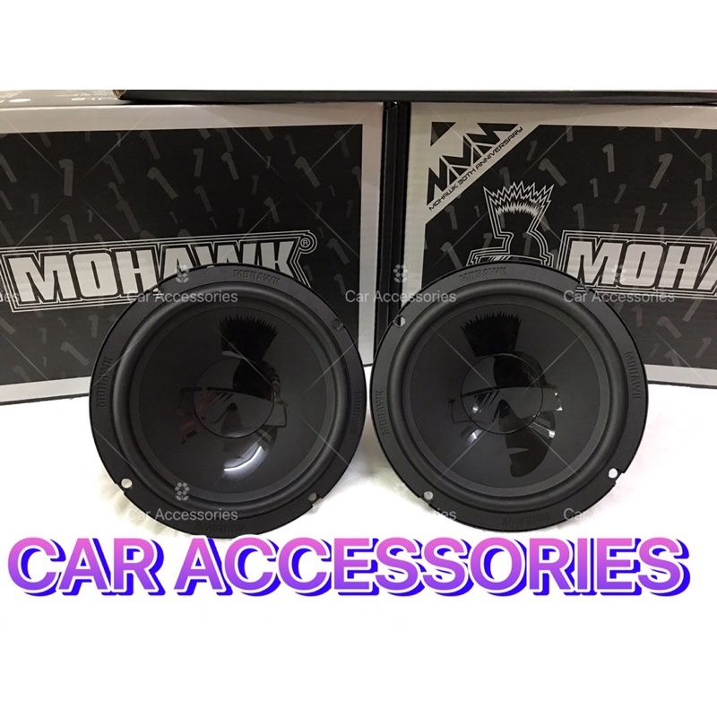 MOHAWK Car Audio MOHAWK-1 SERIES PRO 6.5" BASS MID SPEAKER, 150W – 21M1-6PRO myvi toyota kancil ...