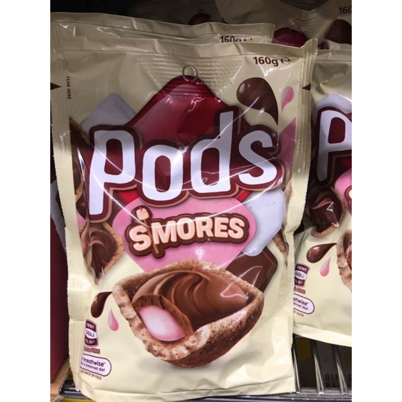 PODS MARS / TWIX /SMORES/ SNICKERS /MINT CHOCOLATE POUCH 160g 🇲🇾READY ...