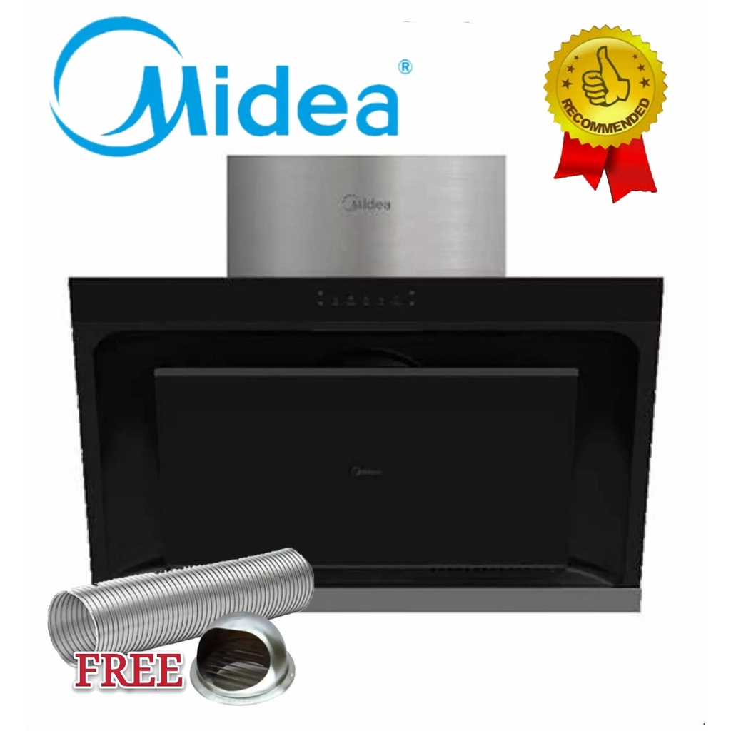 Midea MCH-90J52 Cooker Hood 1500m3 With Gesture Control / MCH90J52 ...