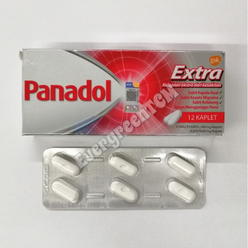 Panadol Extra Caplets 【12 caplets】 | Shopee Malaysia