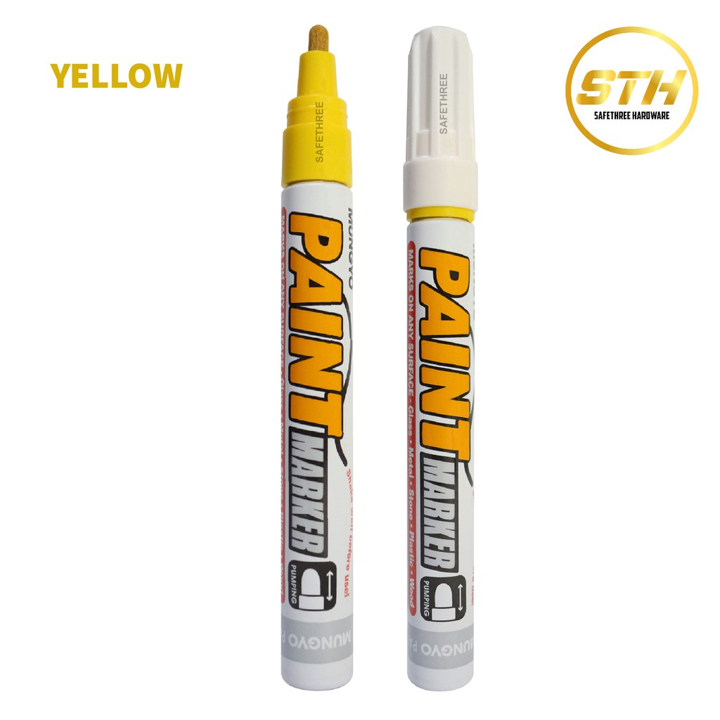 MUNGYO Korean Paint Marker (Black, Blue, Red, Orange, Green, Brown ...