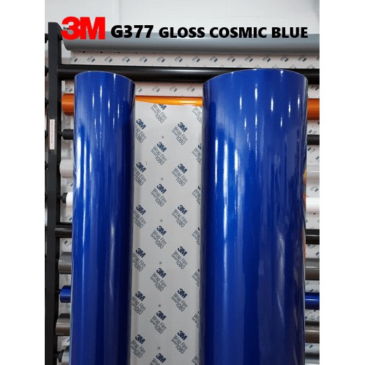 3M Gloss Cosmic Blue G377 Car Wrap Vinyl Film Gloss Blue BIKE Phone DIY ...